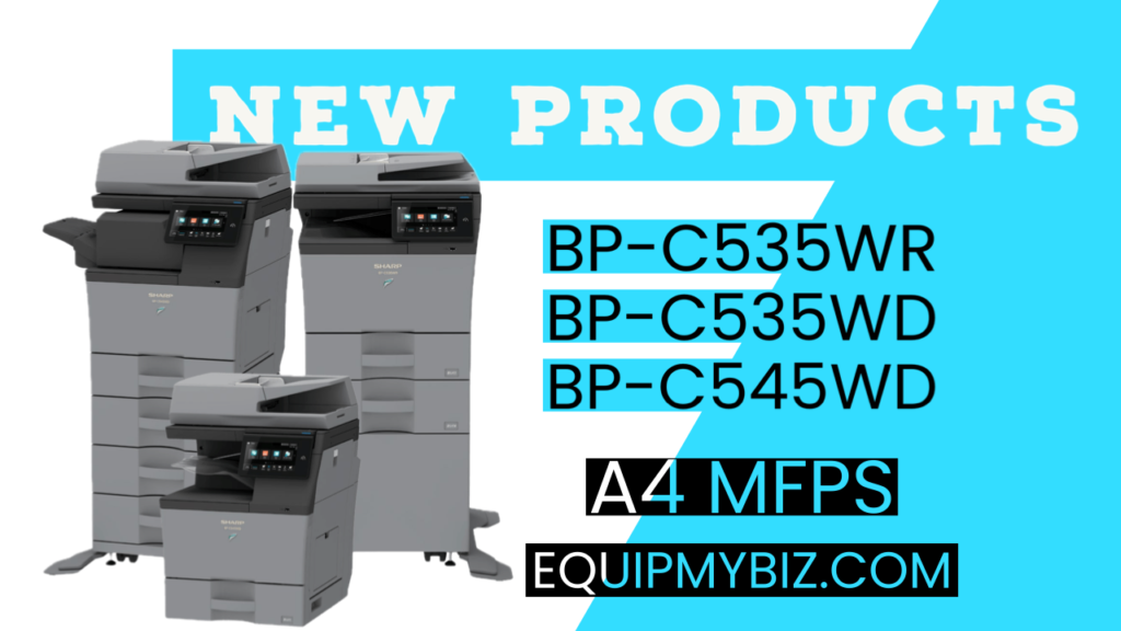 Sharp Launches Three New A4 Color Multifunction Printers