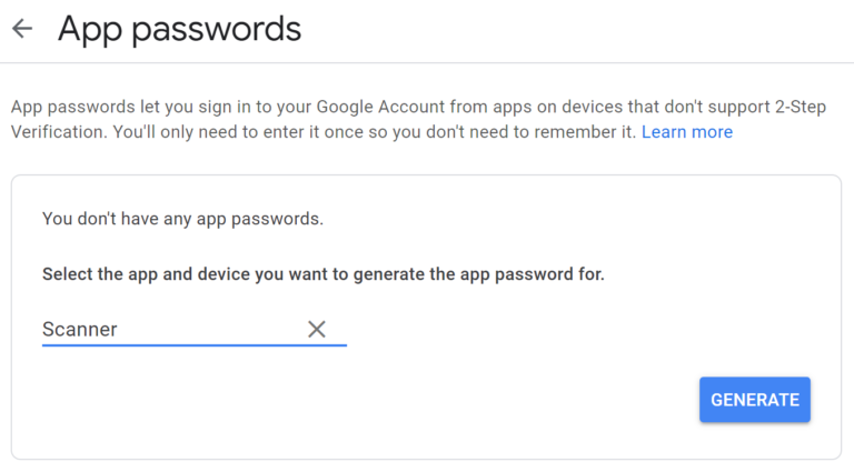 How To Setup Scan to Email using Gmail SMTP Settings