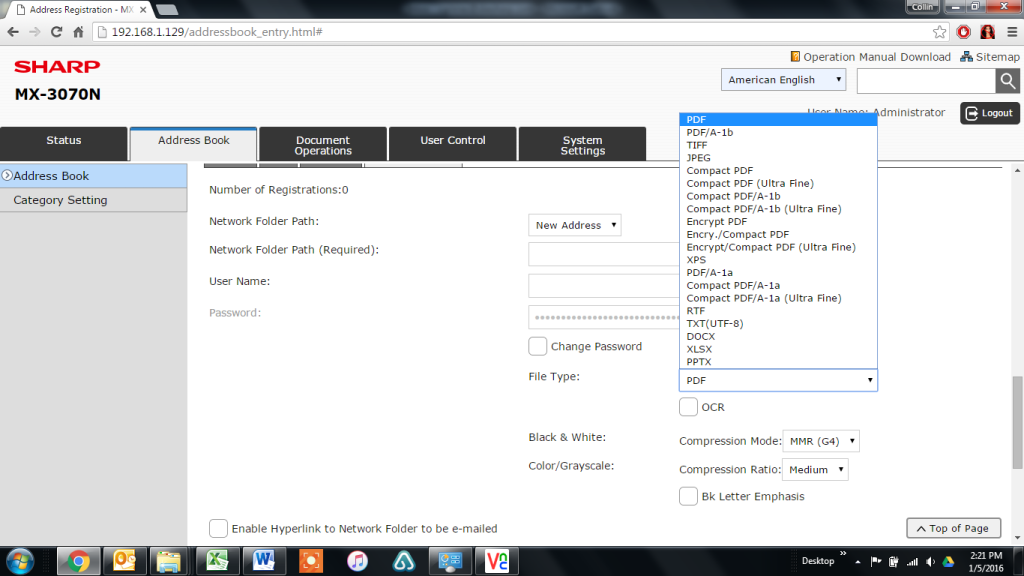 Sharp MX-3070N | MX-3570N | MX-4070N New Features