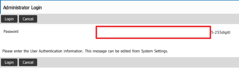 How To Submit Print Job from Web GUI Page Sharp Copier