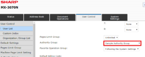 How To Setup User Control on Sharp Copier - Skelton Business Equipment ...