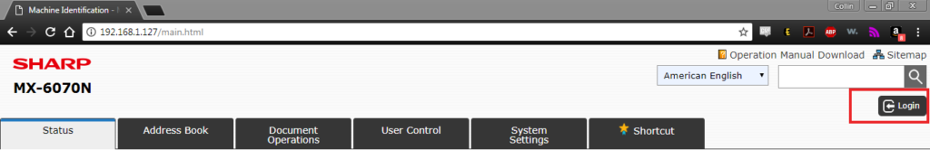How To Scan to Sharp Copier Hard Drive and Retrieve Documents