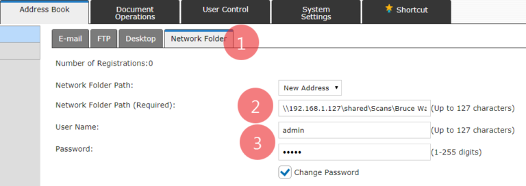 How To Scan to Sharp Copier Hard Drive and Retrieve Documents