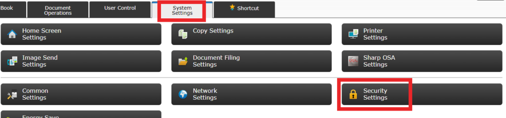 How To Scan to Sharp Copier Hard Drive and Retrieve Documents