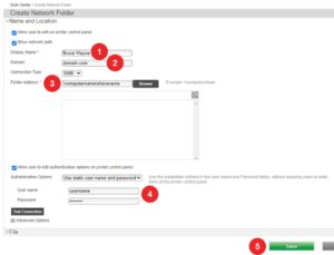 How To Setup Sharp MXC357F to Scan to Network Folders - Windows 10 ...
